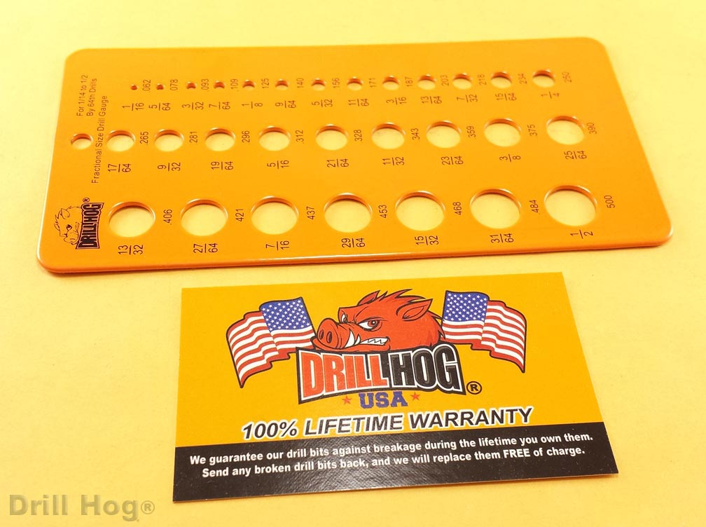 Drill Bit Gauge – Drill Hog