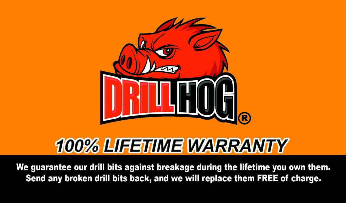 Drill Hog Hole Saw Pilot Bit Fits Hole Saws Pack of 3 Lifetime Warrant